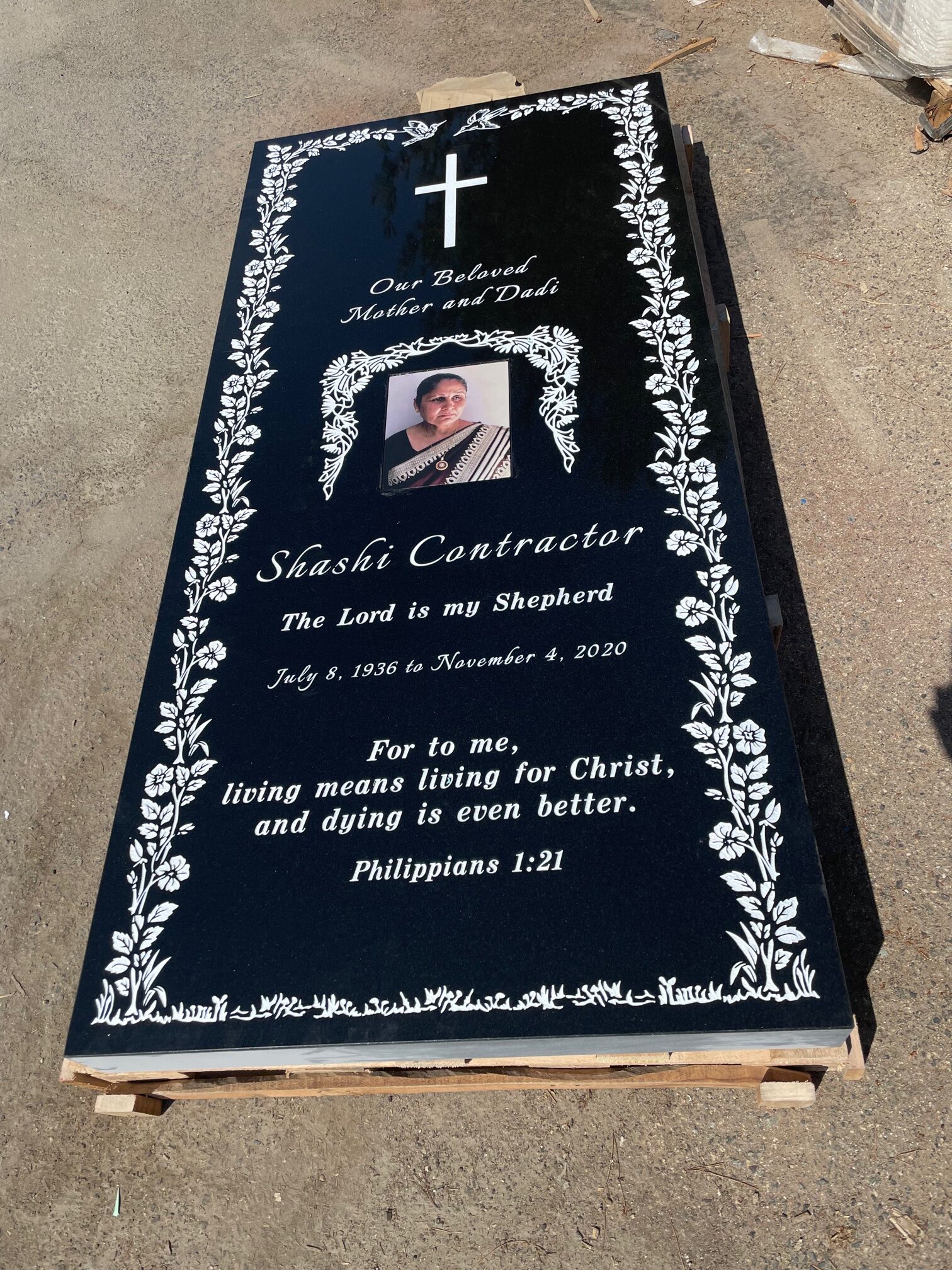 Vertical Monuments Cleaning Service | AllHeadstones